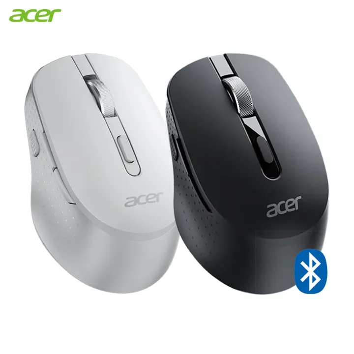 Acer 2.4G Wireless Mouse MBluetooth 5.0 Rechargeable 1600DPI 7 Buttons ...