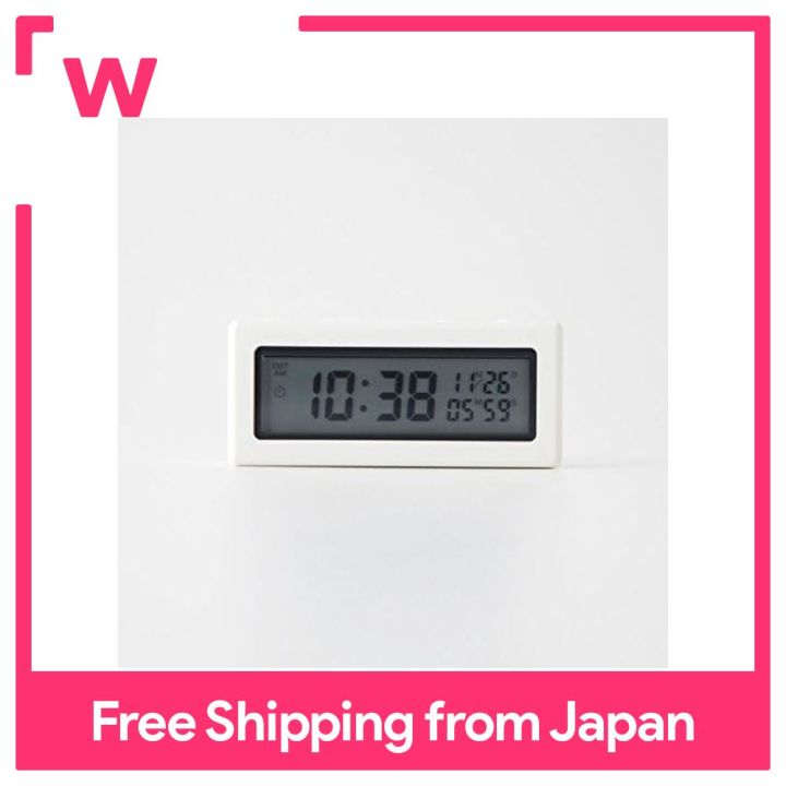 MUJI Digital Timer Clock White / Model: DKC-52 37494527 | Lazada PH