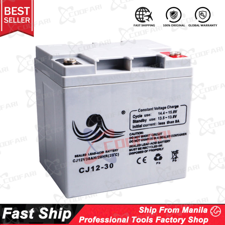 O-Kay online store Solar Battery Deep Cycle Lead Acid 12V 30AH For ...