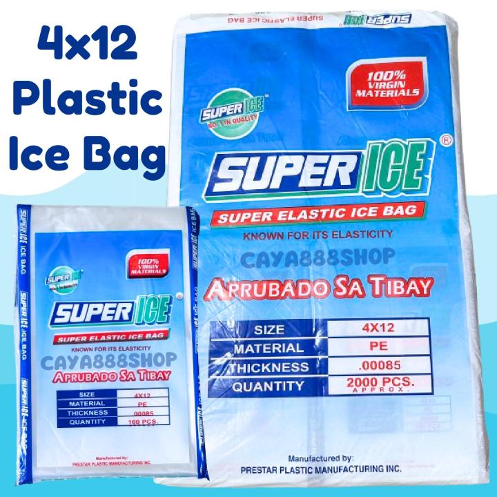 Ice bag Quality Yelo making Ice tubig 4x12 matibay Plastic Ice Bag ...
