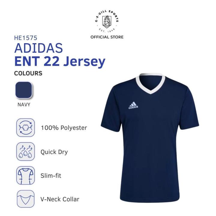 Adidas Jersey HE1575 Entrada 22 Slim Fit Football Jersi V Neck ...