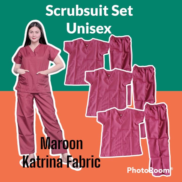GG' SCRUBSUIT SET MEDICAL UNIFORM// KATRINA FABRIC | Lazada PH