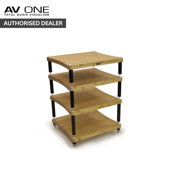 Atacama Evoque Eco 65-60 SE2 Reference Series HiFi Rack (Natural Bamboo ...