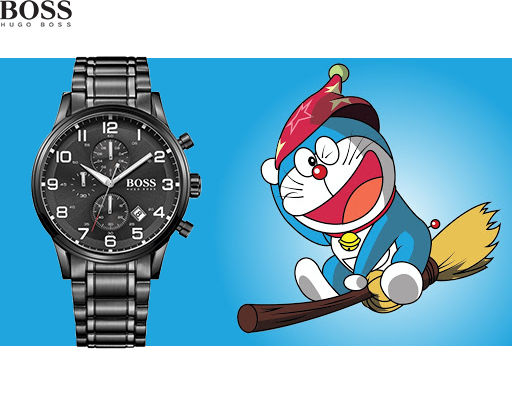 (Real Photo)Original Hugo Boss Men's Aeroliner Chronograph Black Dial ...