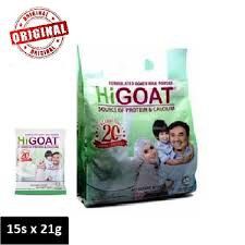 Higoat Susu Kambing 15's X 21g | Lazada