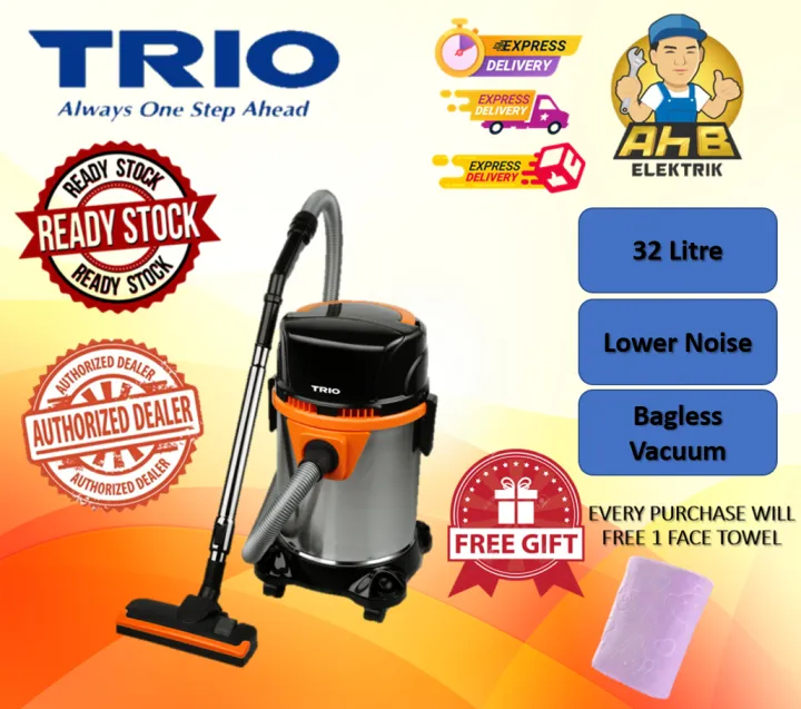 TRIO TVDW-1800 3 IN 1 VACUUM CLEANER (1800W 32L) | Lazada