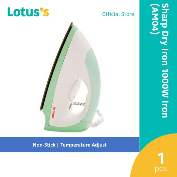 Sharp Dry Iron 1000W Iron (Am04) | Lazada