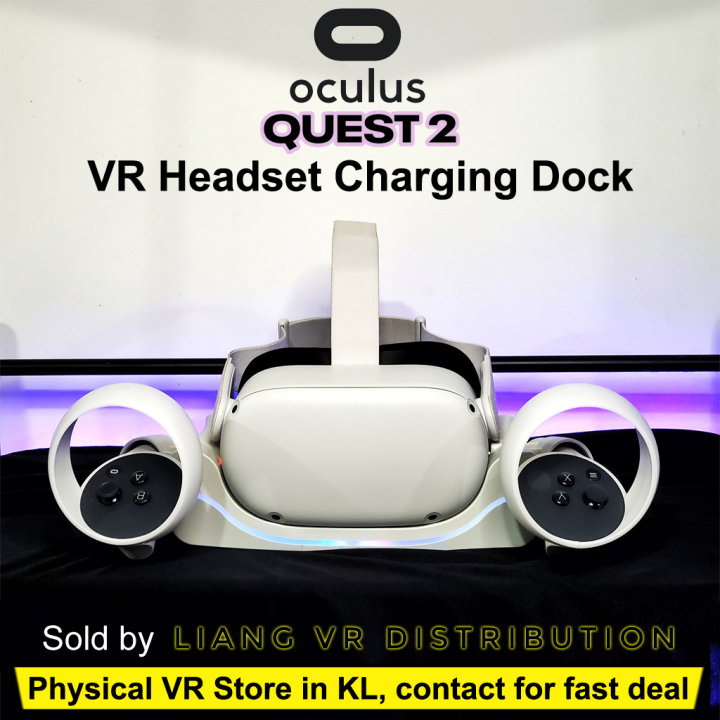 Magnetic Charging Dock for Oculus Quest 2 VR Headset | Lazada