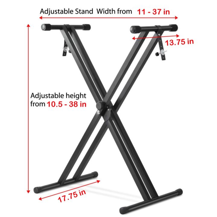 Yamaha Double X Portable Keyboard Stand Super Heavy Duty Ideal For Any ...