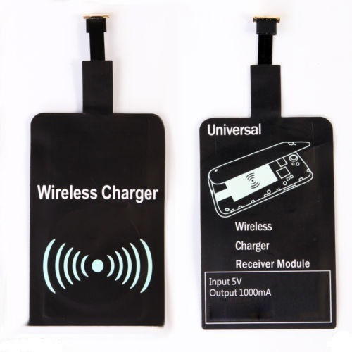Wireless Charger Receiver TRIPLEDI Qi Fast Charging Adapter | Lazada ...