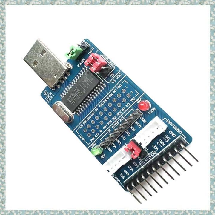 (SZHA) CH341A USB To I2C / IIC / SPI / UART / TTL / ISP Adapter EPP / Parallel Port Converter ...