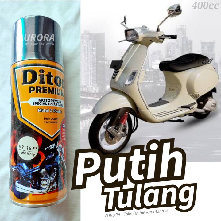 Cat Putih Tulang Diton Premium Light Ivory V 9115 * Putih Gading Putih ...