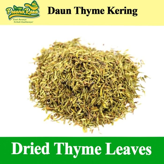 Thyme Leaves Dried Premium 500 Gr / Daun Timi /Original Turkish Thyme ...