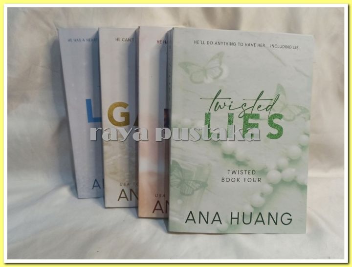 Paket 4 Buku Novel Twisted Love, Twisted Games, Twisted Hate, Twisted Lies (Twisted Series) oleh ...