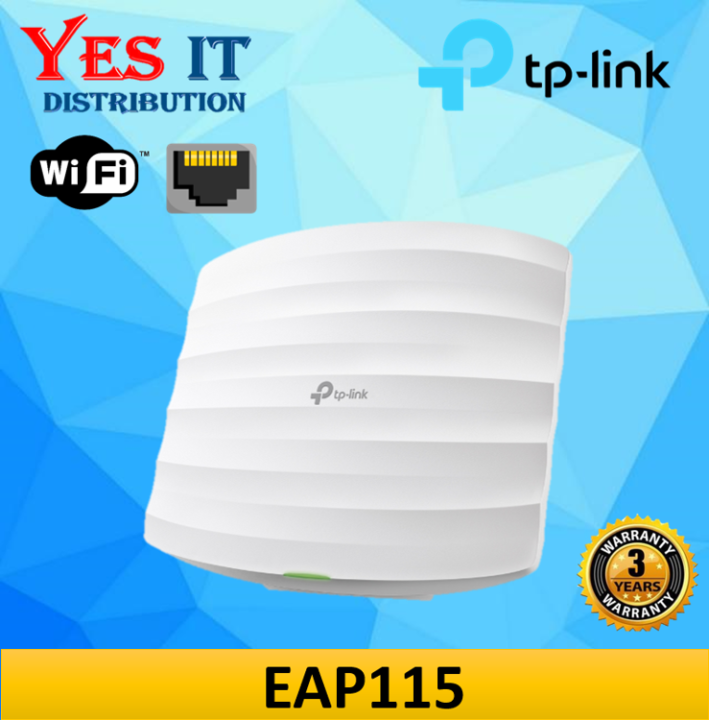 TP-Link EAP115 300Mbps Wireless N Ceiling Mount Access Point | Lazada