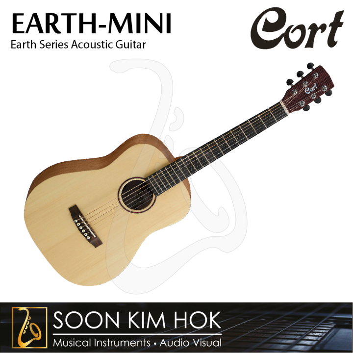 CORT EARTH-MINI Earth Series Acoustic Guitar (EARTH MINI) | Lazada