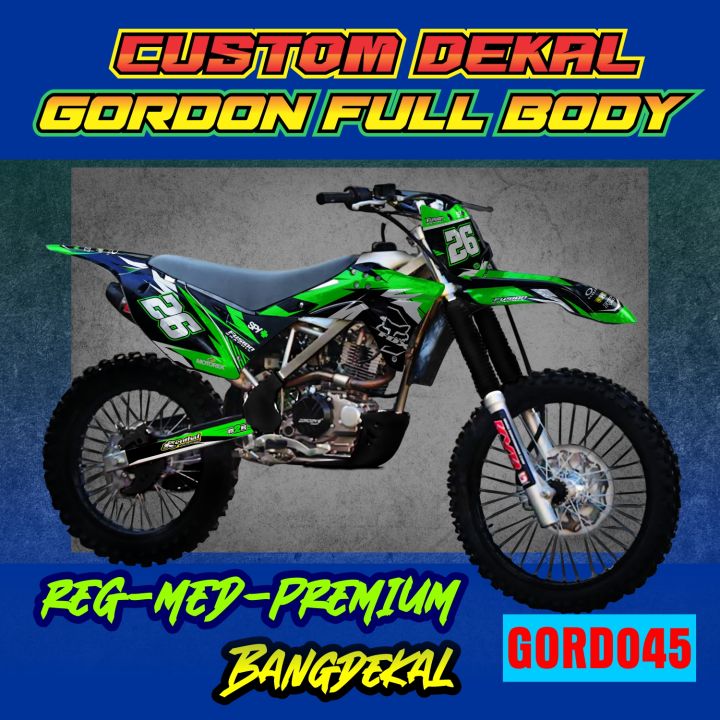 Stiker Decal Gordon Full Body Model Desain Gord045 | Lazada Indonesia
