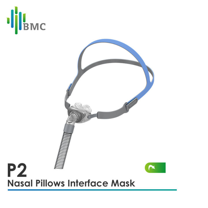 BMC P2 CPAP Nasal Pillow Mask For CPAP Machine With Adjustable CPAP ...