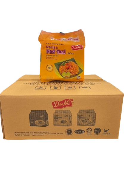 Donmi Instant Vermicelli Pad Thai Stir Fried Flavour 75g x 5 x 6 | Lazada