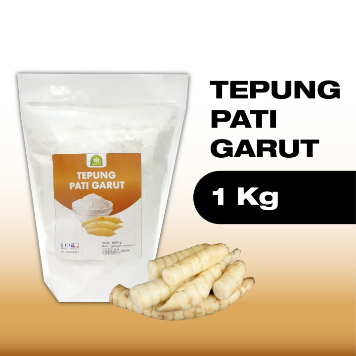 Tepung Pati Garut Irut Asli Obat Asam Lambung 1 kg | Lazada Indonesia