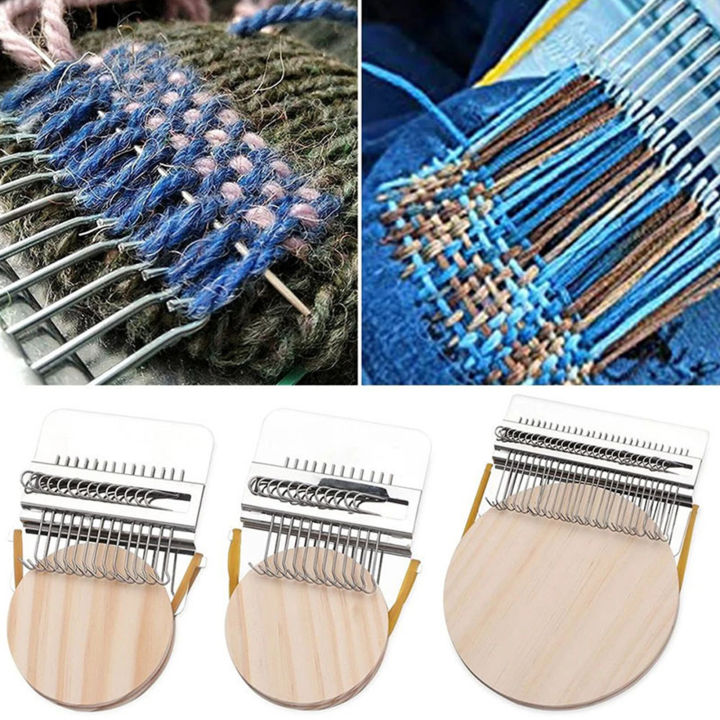 Small Weaving Tool Portable Weaving Tool Portable Mini Loom Machine for ...