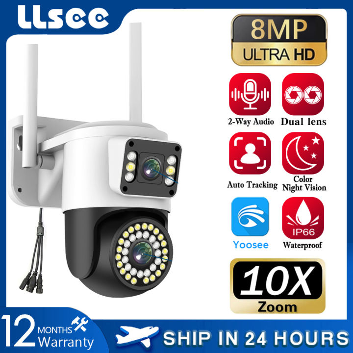 LLSEE CCTV Camera YOOSEE CCTV Camera 360 Wifi 8MP Waterproof ...