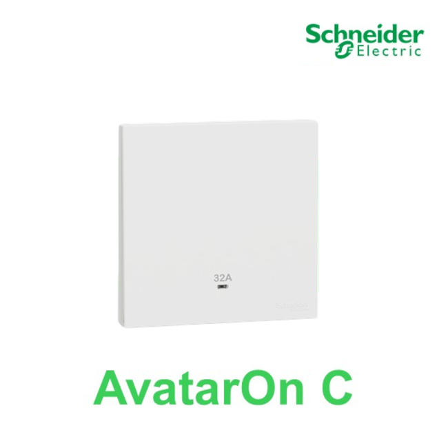 Schneider Electric AvatarOn C 32A 250V 1 Gang Double Pole Switch with ...