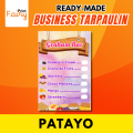 PRINTFAIRY READY-MADE TARPAULIN FOR GRAHAM BAR TUB BUSINESS | Lazada PH