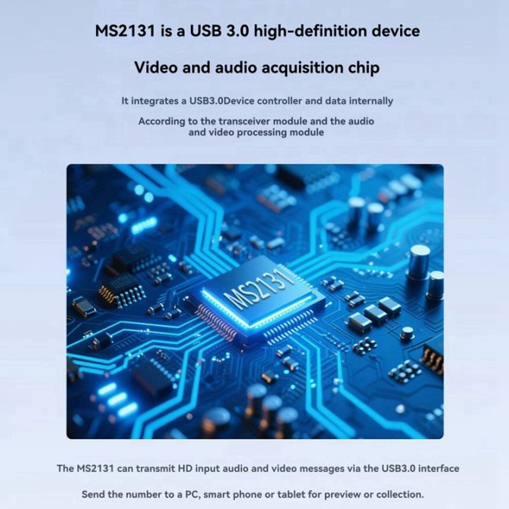 MS2131 HD Video Capture Module -Compatible to USB 3.0 Capture Card with ...