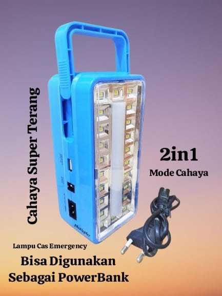 Lampu Emergency Light LED SMD Super Terang Rechargeable | Lazada Indonesia