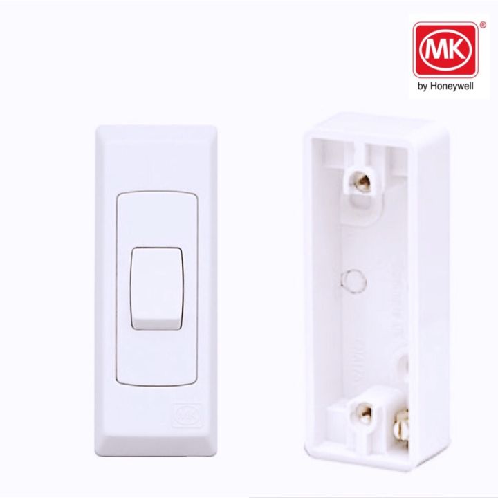 [THE HARDWARE STUDIO] MK logic plus architrave light switch 1 gang mini ...