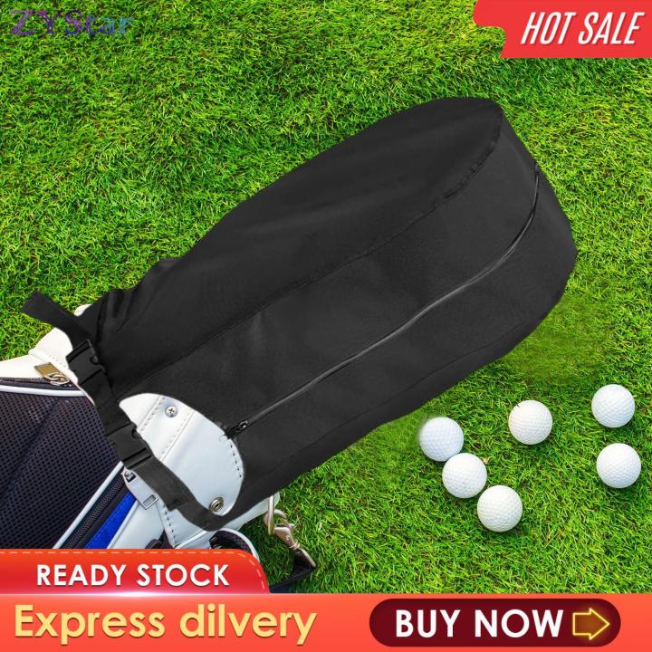 ZYStar Golf Bag Caps Zipper Top Adjustable Dustproof Rainproof Golf Bag ...