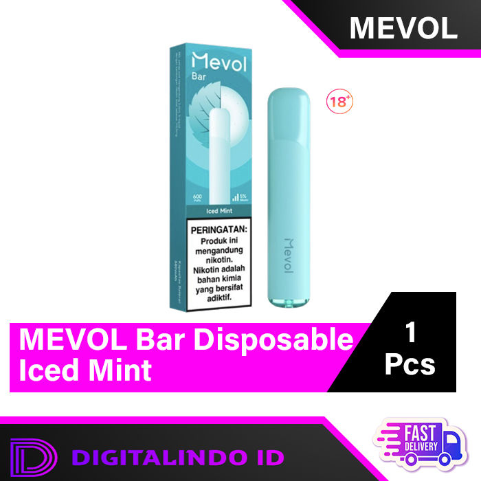 MEVOL BAR Disposable Vape - Iced Mint | Lazada Indonesia