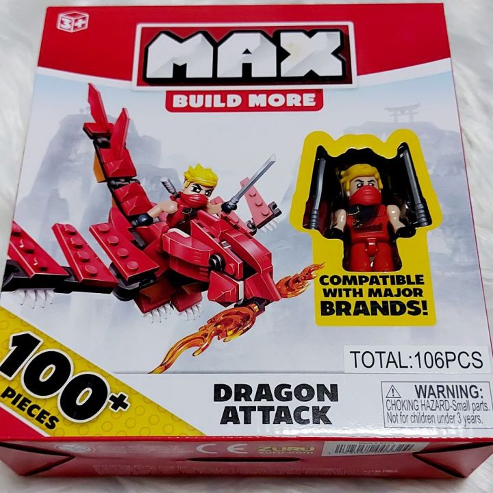 Zuru Max Build 106pcs Blocks - Dragon Attack | Lazada PH