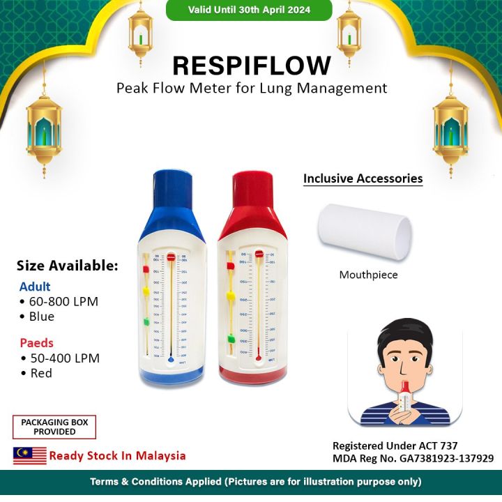 Respiflow (Peak Flow Meter For Lung Management) | Lazada