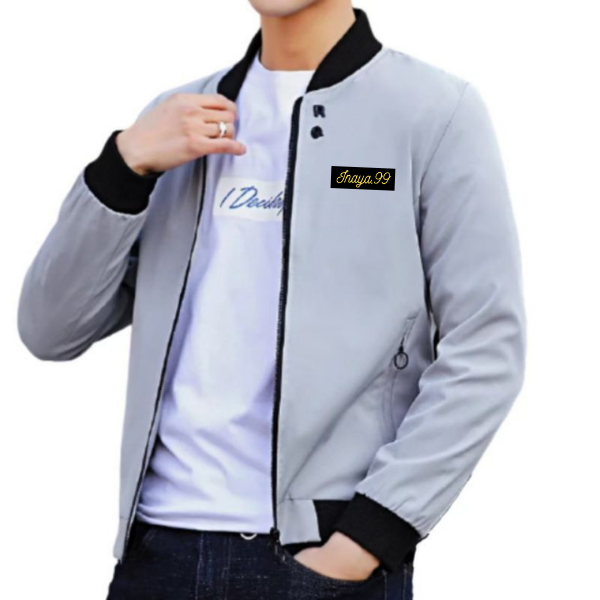 jaket bomber cowo /jaket luar. dalam.bisa Castem | Lazada Indonesia