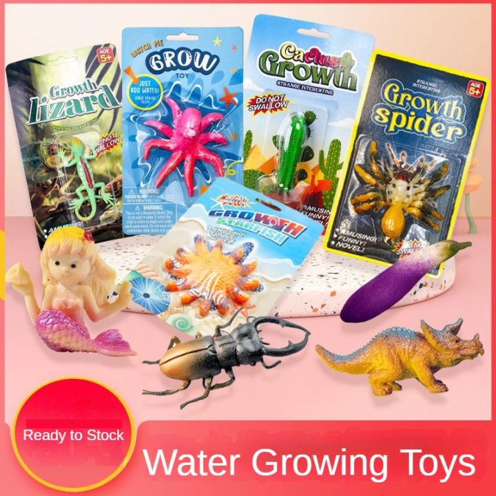 Growing Animal Creature Expandable Sea Creature Set Giant Grow Water ...