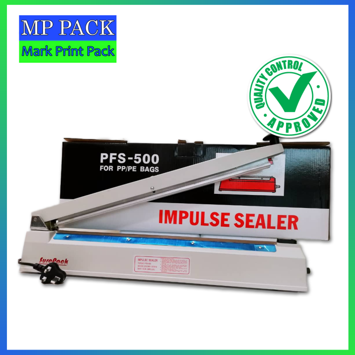 Handheld Vacuum Sealer PFS-500 20-Inch Handheld Heat Impulse Bag Sealer ...