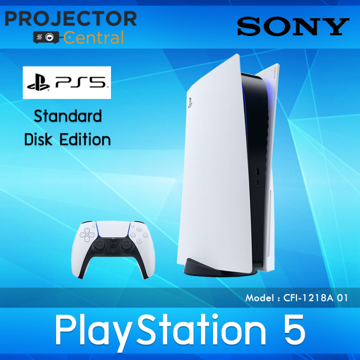Sony PlayStation 5 Standard (Disk Edition) PS5 รุ่น CFI-1218A 01 ...