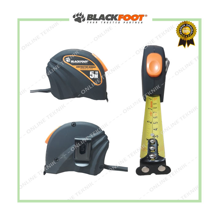 BLACKFOOT Meteran Magnet/Measuring Tape Magnet 5 Meter | Lazada Indonesia