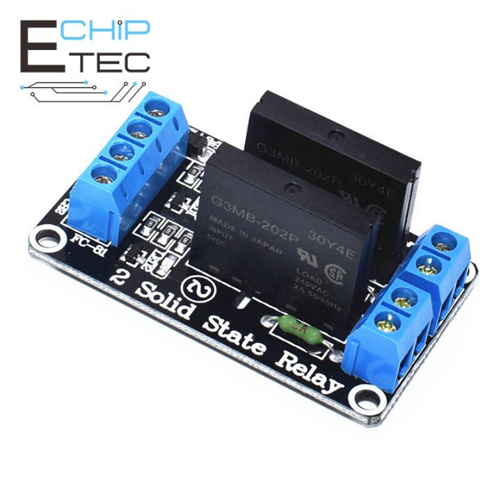 Mô Đun Rơ Le Điện Một Chiều 5V 2 Kênh Mô Đun Rơ Le Trạng Thái Rắn Mức ...