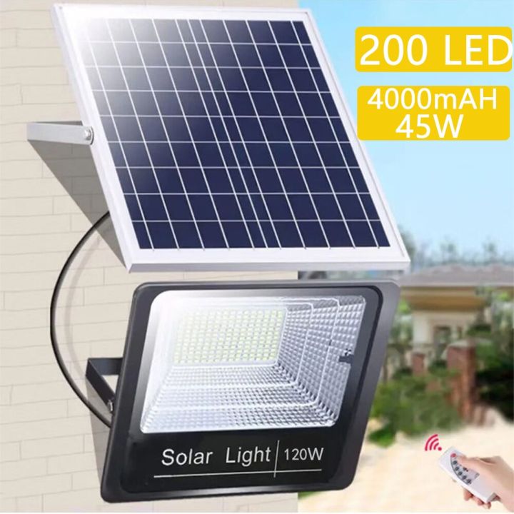 COD lampu tenaga surya otomatis outdoor lampu Solar Light LED 20W 45W 80W 100W 150W 200W 400W ...