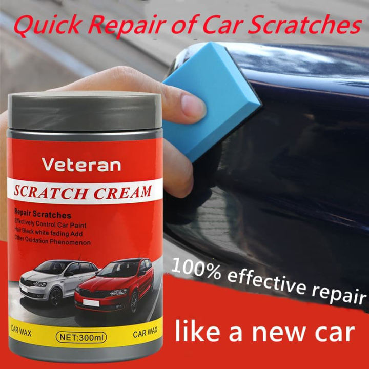 300ML Car Scratch Remover Repair Rubbing Compound Quick Fix Antioxidant ...