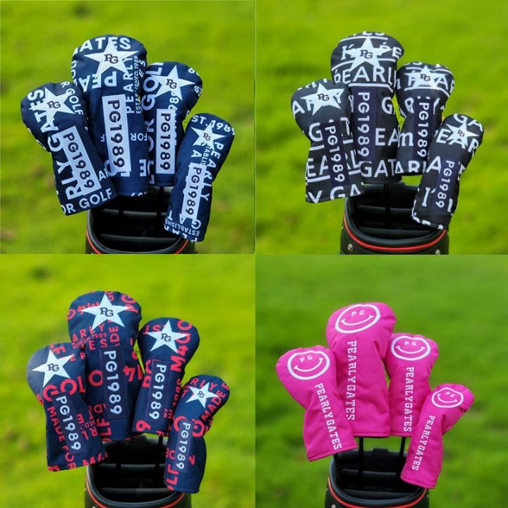 Many Styles PG Stars Golf Wood Headcovers Set Pearly Gates Golf Covers ...