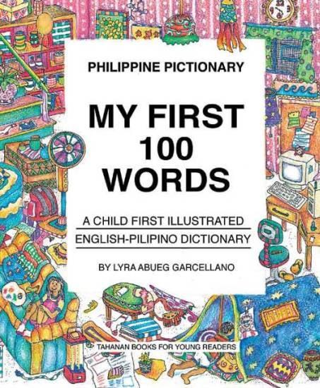 Philippine Pictionary: My First 100 Words | Tahanan | English Filipino ...