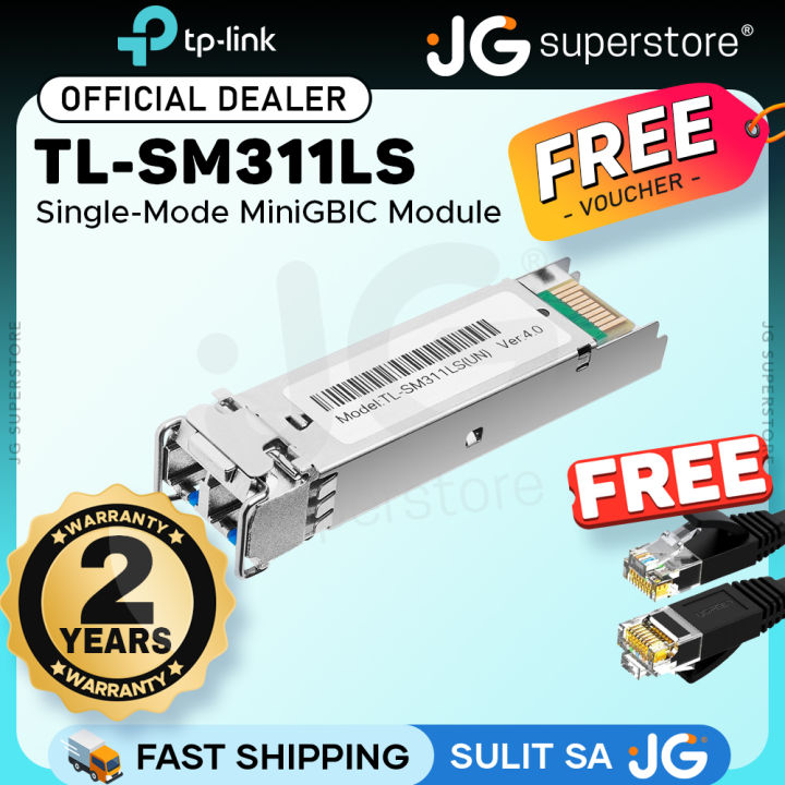 TP-Link TL-SM311LS MiniGBIC Module Single-Mode Fiber Optic Transceiver ...