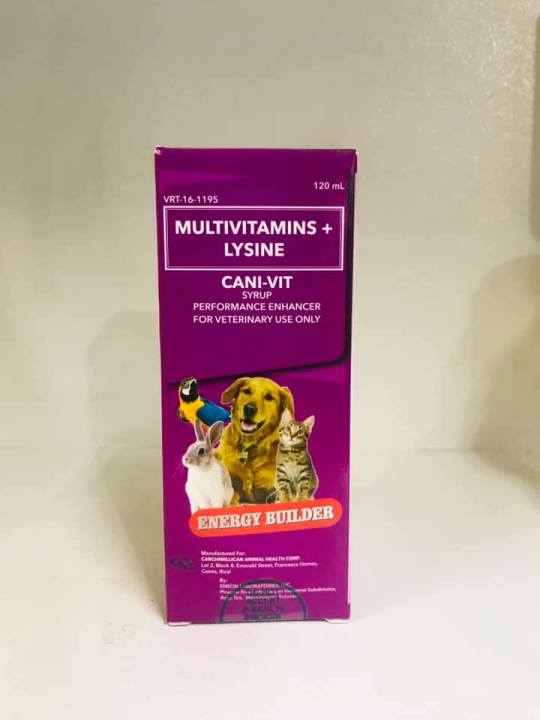 CaniVit Multivitamins with Lysine for All Pets (120ml) | Lazada PH