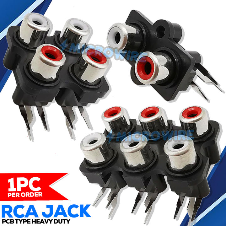 RCA JACK PCB TYPE HEAVY DUTY | Lazada PH
