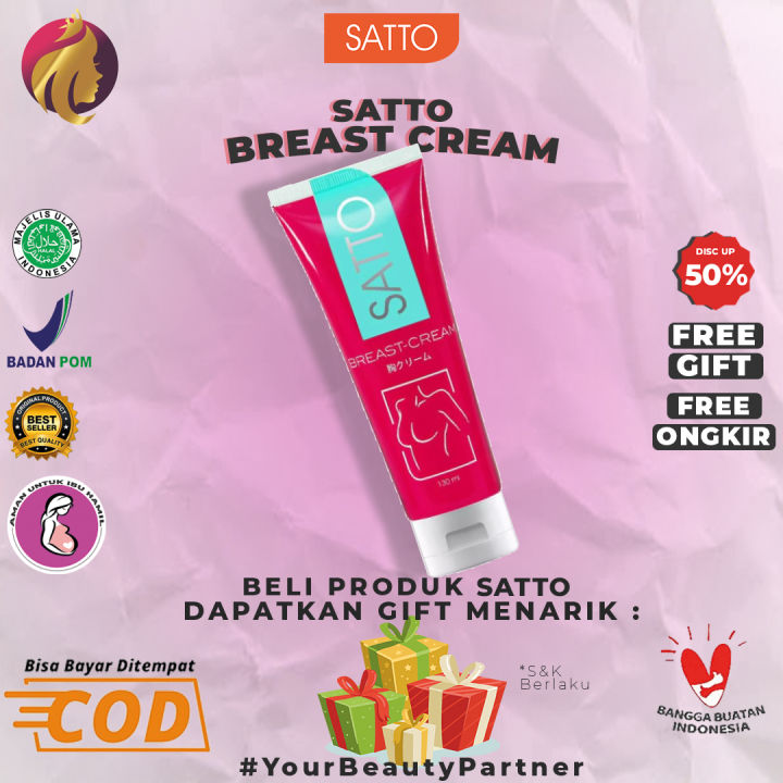 SATTO BREAST - CREAM 130ml | Lazada Indonesia