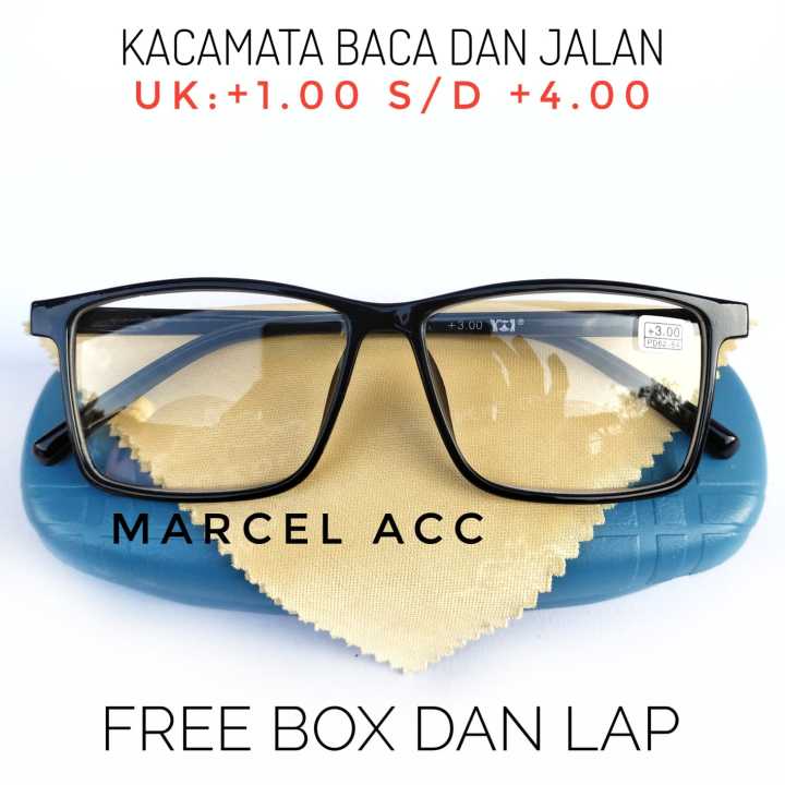 PROMO/KACAMATA DOUBLE FUNGSI/KACAMATA BUAT BACA DAN JALAN/KACAMATA PLUS ...